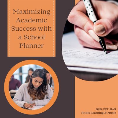 Maximizing Academic Success with a School Planner - Tutor Pasadena ...
